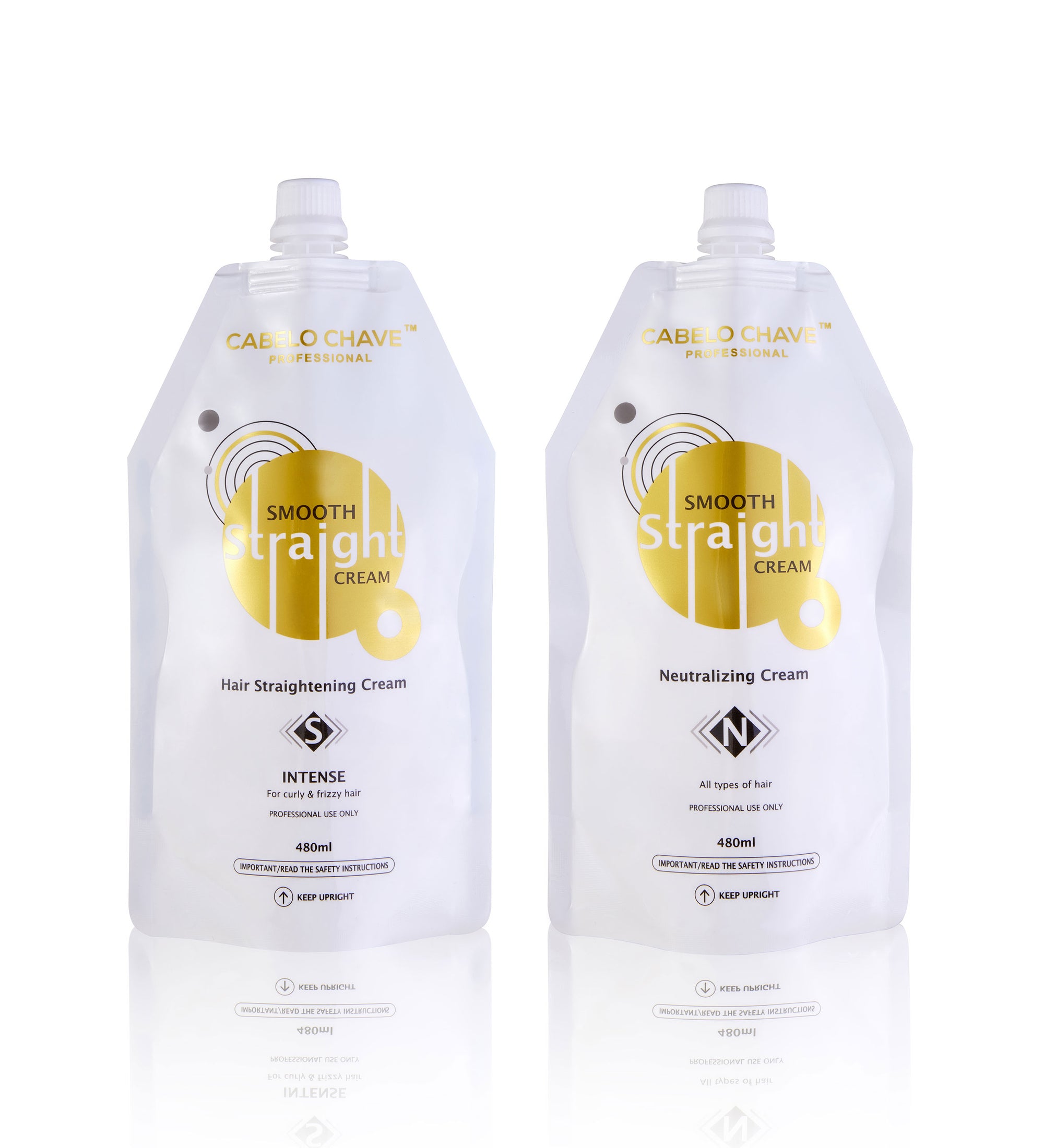 Straightening Cream Intense & Neutralizing Cream – Cabelo Chave