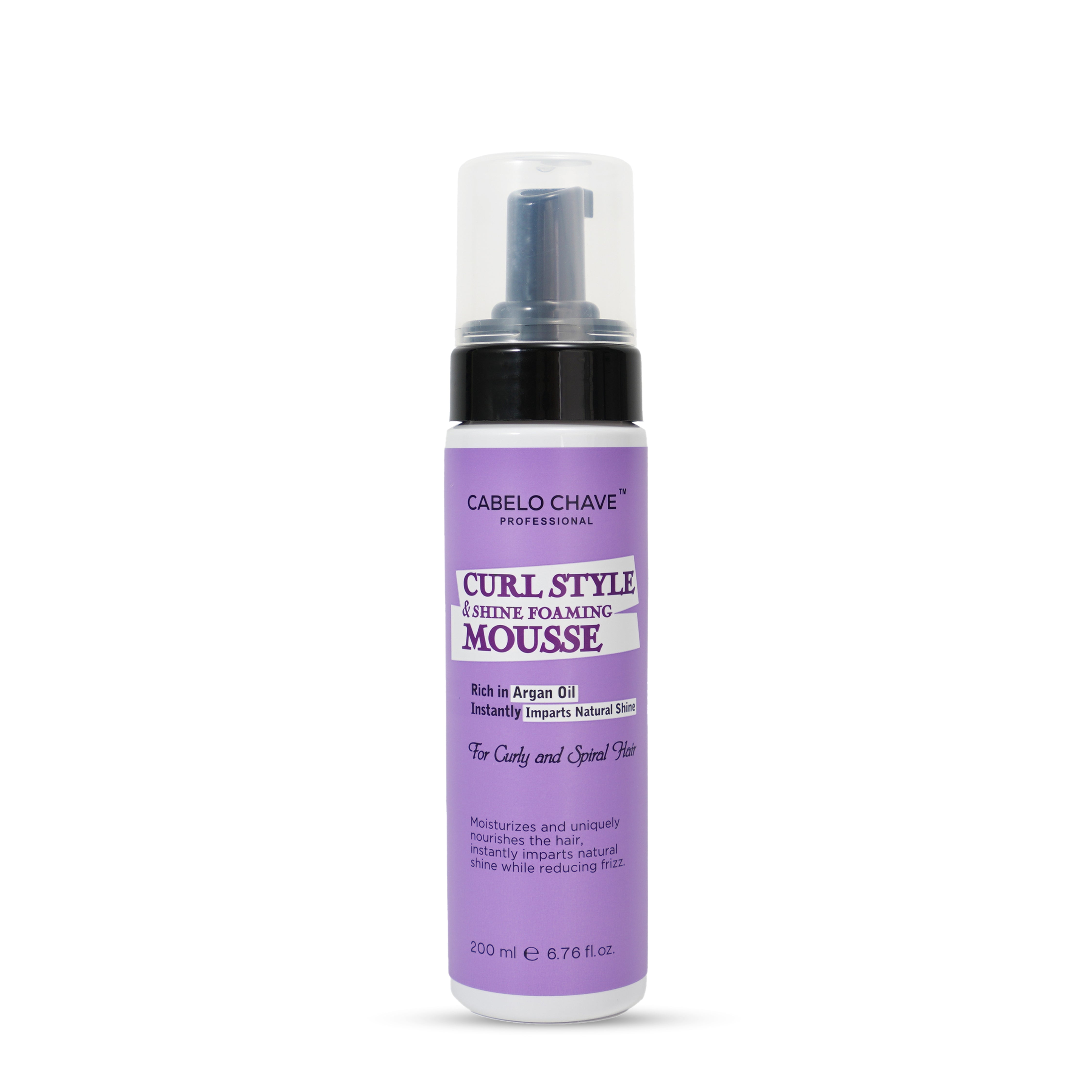 Curl Styling Mousse – Cabelo Chave